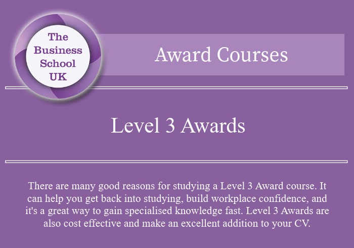 Level 3 Awards - The Business School UK